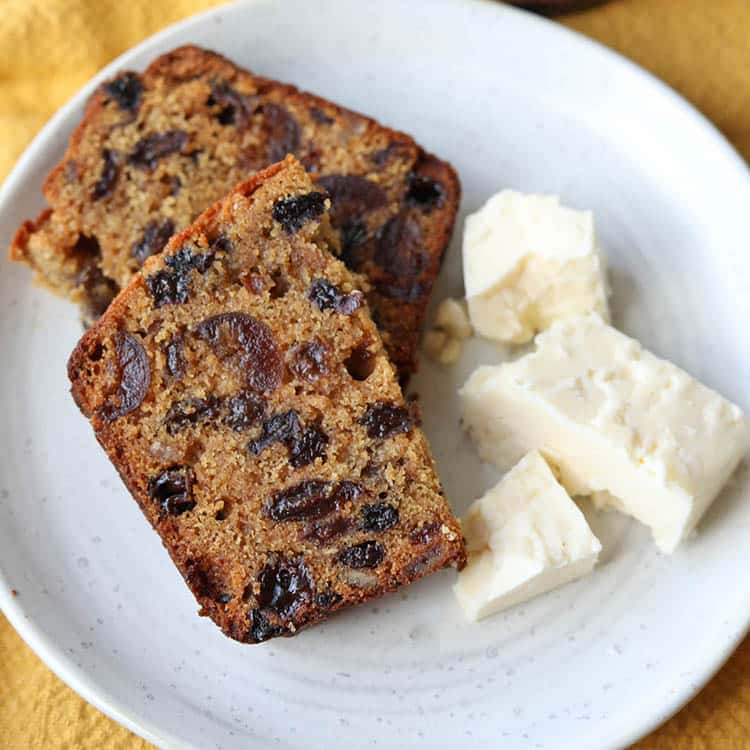 Yorkshire Barm Brack (Fruit Cake) - Farmersgirl Kitchen