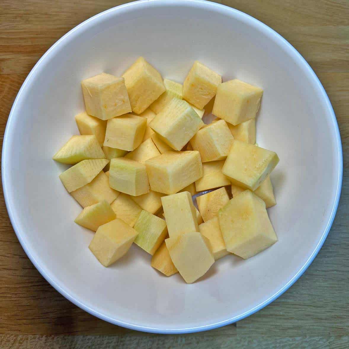 Air Fryer Roasted Swede - Farmersgirl Kitchen