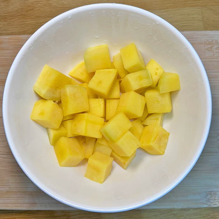 Air Fryer Roasted Swede - Farmersgirl Kitchen