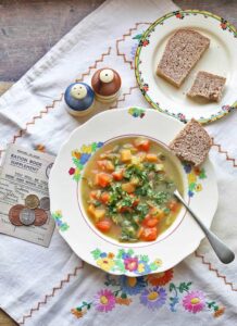 Chunky Vegetable Soup (WW2 Ration Recipe) - Farmersgirl Kitchen