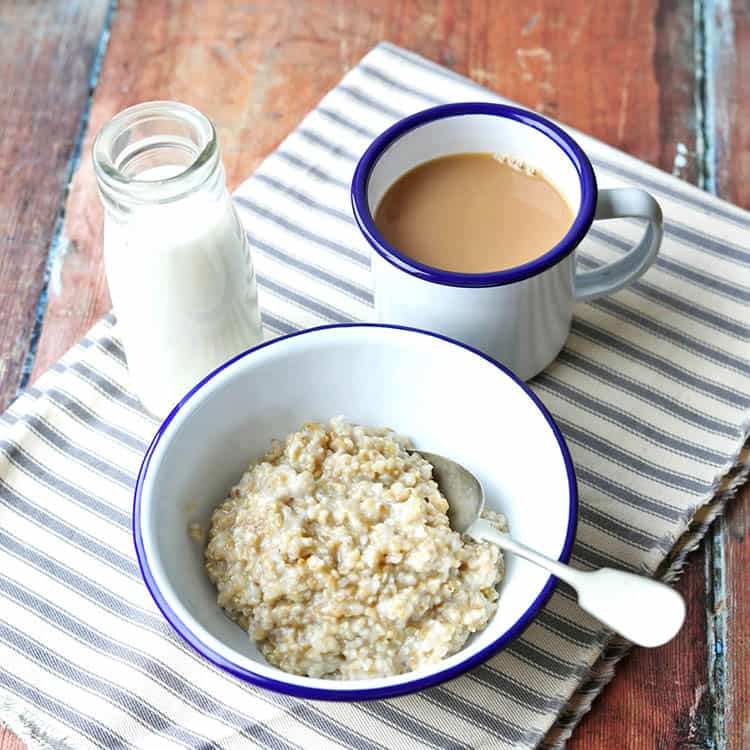 WW2 Ration Book Porridge (Oatmeal) - Farmersgirl Kitchen