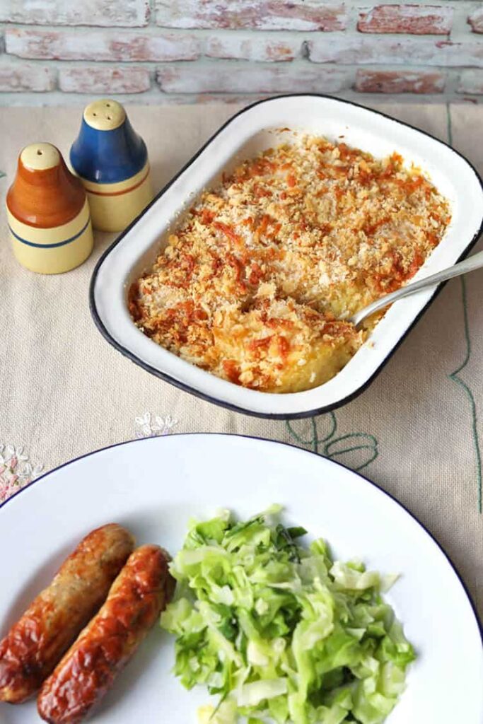 Cheesy Parsnip Gratin - WW2 Ration Book Recipe - Farmersgirl Kitchen