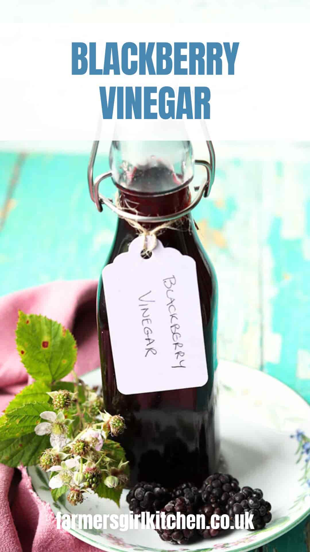 Blackberry Vinegar - Farmersgirl Kitchen