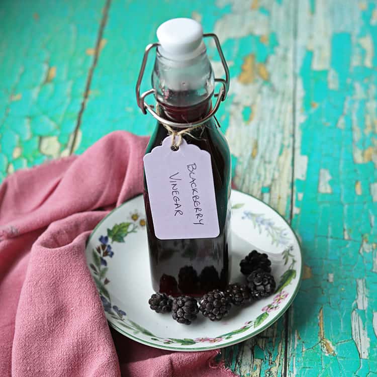 Blackberry Vinegar - Farmersgirl Kitchen