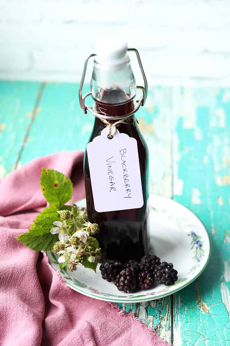 Blackberry Vinegar - Farmersgirl Kitchen
