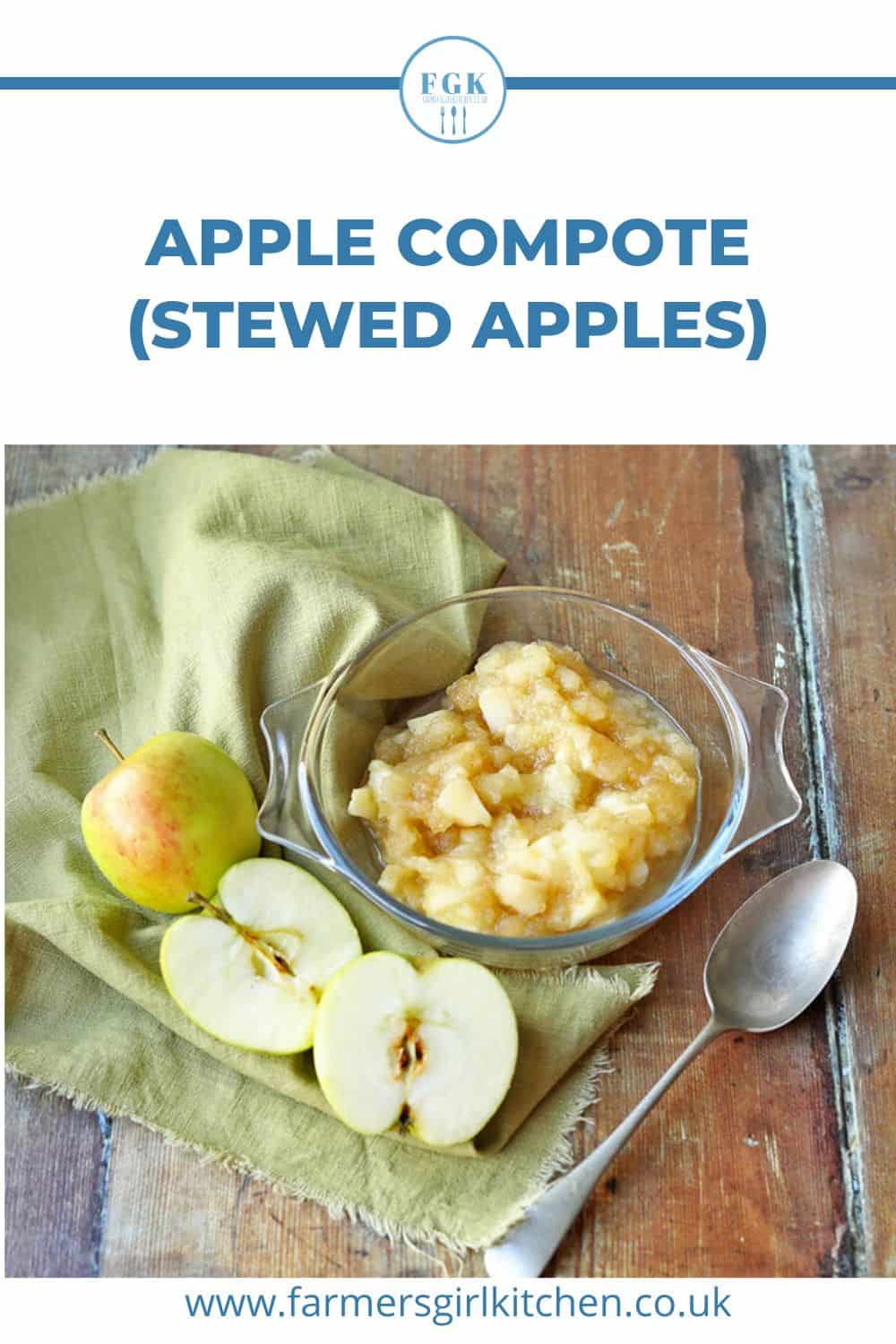 APPLE COMPOTE (STEWED APPLES) - Farmersgirl Kitchen