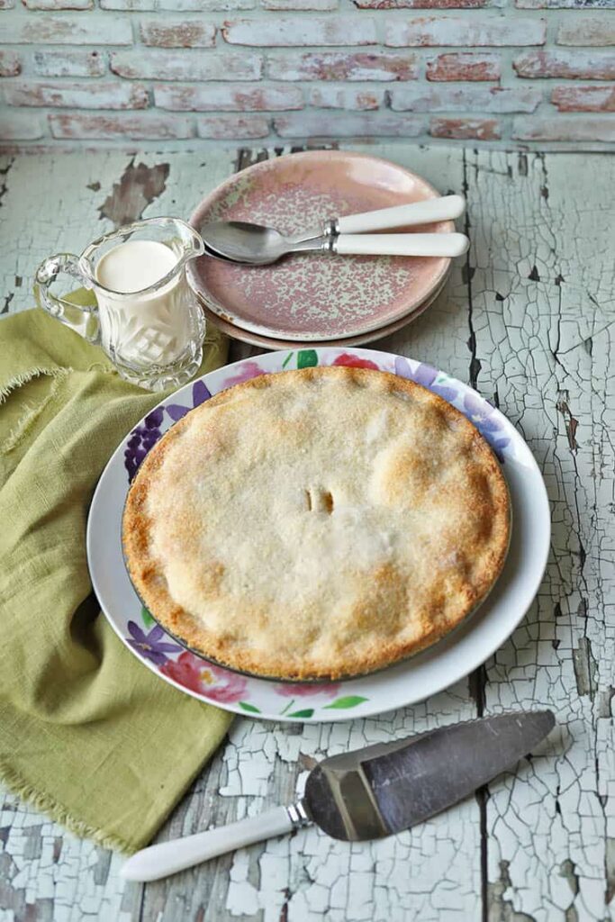 APPLE PLATE PIE - Farmersgirl Kitchen