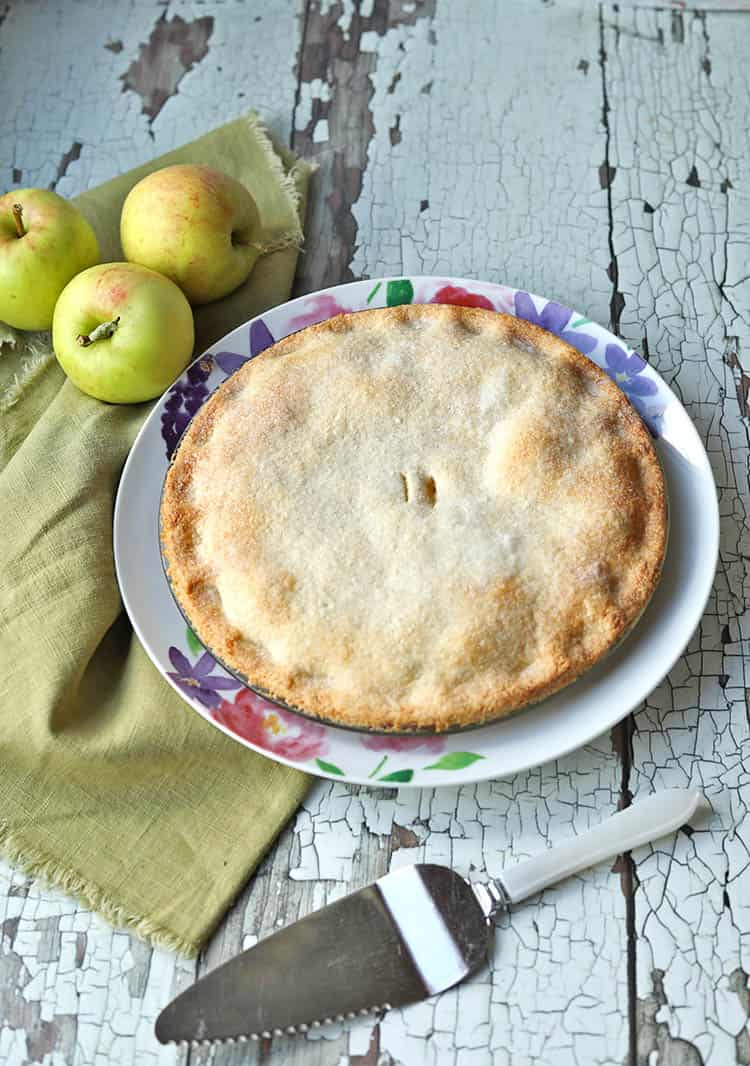 APPLE PLATE PIE - Farmersgirl Kitchen