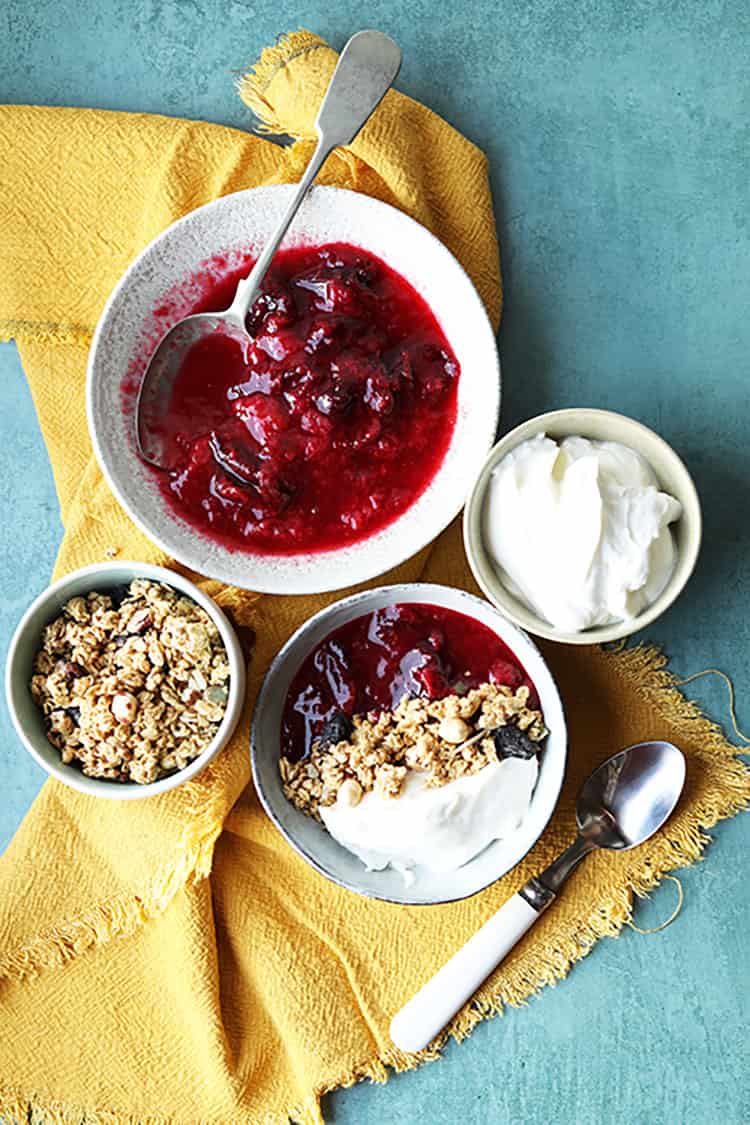 PLUM COMPOTE WITH ORANGE - Farmersgirl Kitchen