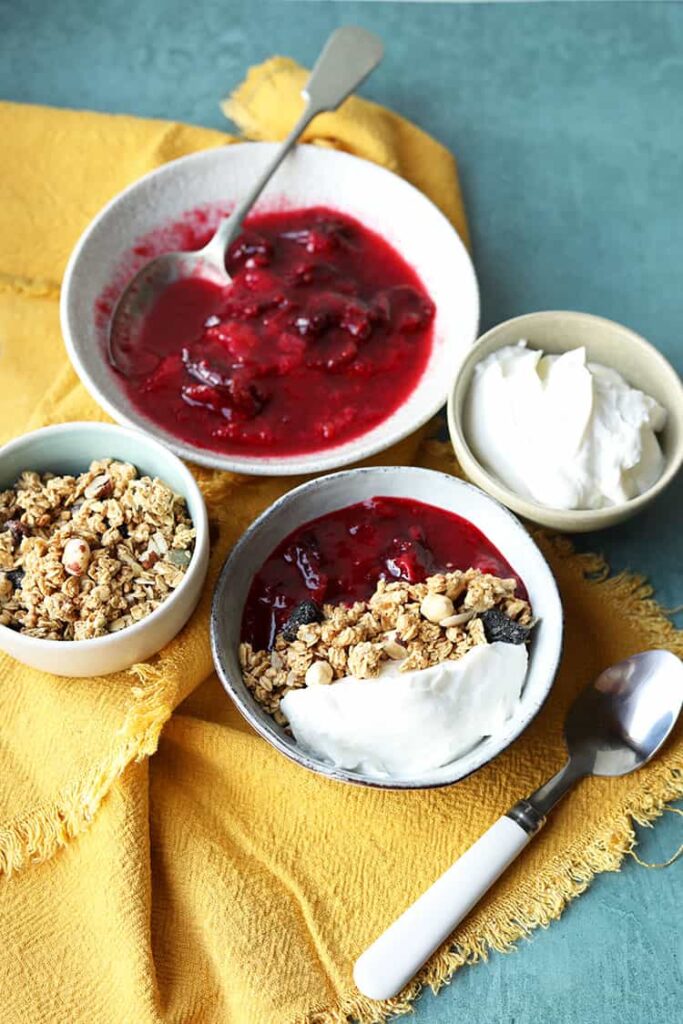 PLUM COMPOTE WITH ORANGE - Farmersgirl Kitchen