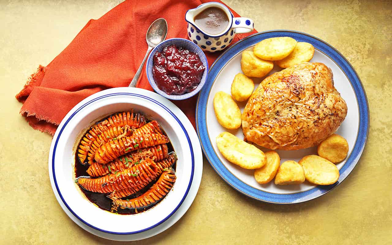HASSELBACK CARROTS WITH BROWN SUGAR GLAZE - Farmersgirl Kitchen