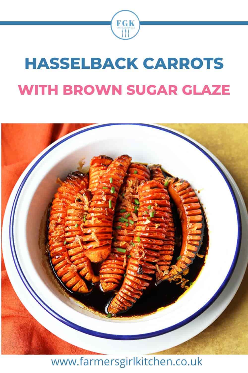 HASSELBACK CARROTS WITH BROWN SUGAR GLAZE - Farmersgirl Kitchen