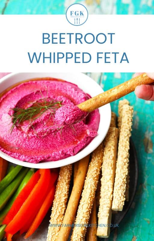 BEETROOT WHIPPED FETA - Farmersgirl Kitchen