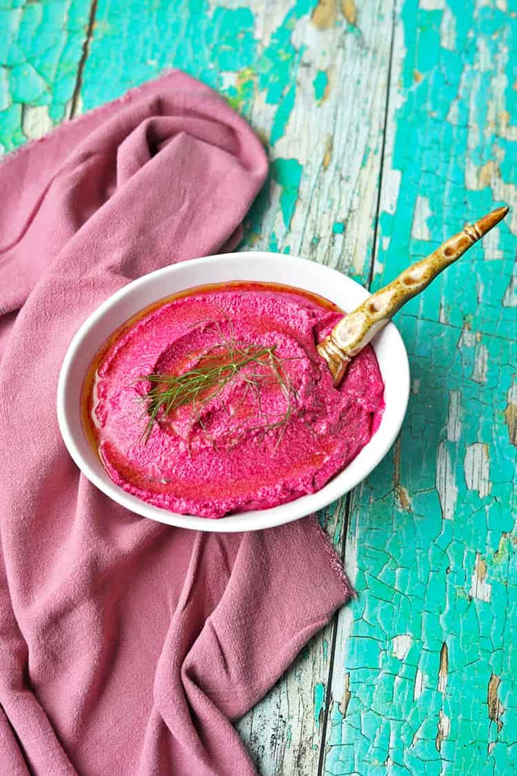 BEETROOT WHIPPED FETA - Farmersgirl Kitchen